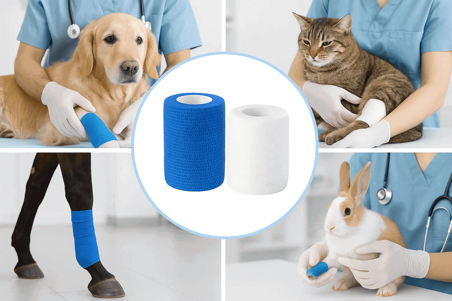 Vet Wrap for Dogs and Cats: Why Cohesive Bandage Is the Best Choice ...