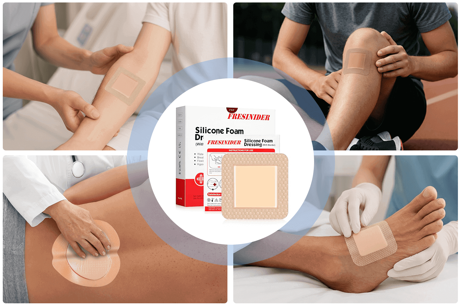 How Does Silicone Foam Dressing Work? A Complete Guide – Fresinider